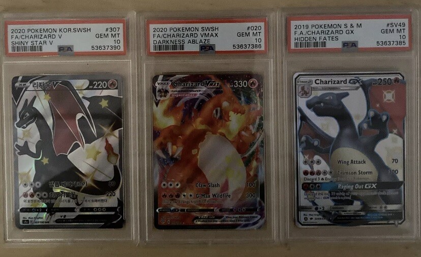 18 Factory Sealed Booster Packs TCG Lot- Half Booster Box + PSA Graded ...