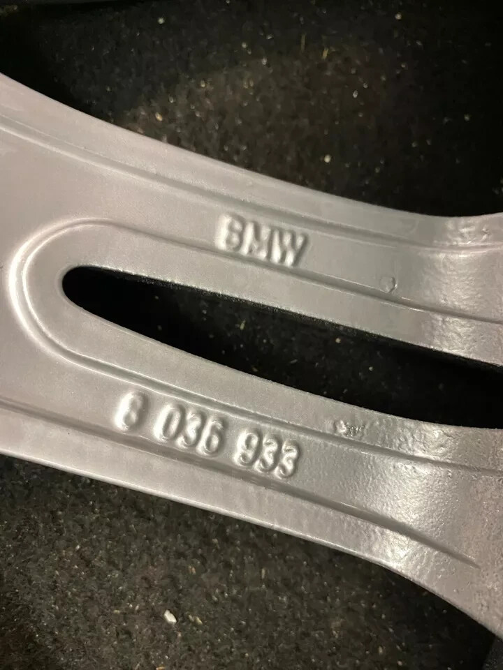 Genuine Staggered BMW MV3 Alloy Wheels 18" E90 E91 E92 E93 Ferric Grey ...