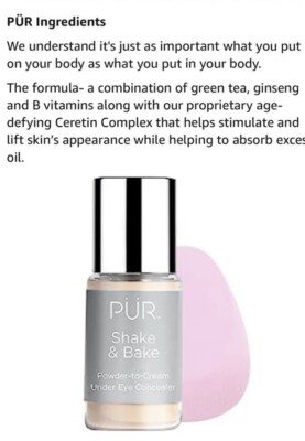 PUR Shake & Boost Powder-to-Cream Multivitamin Booster 0.17 oz - New In ...