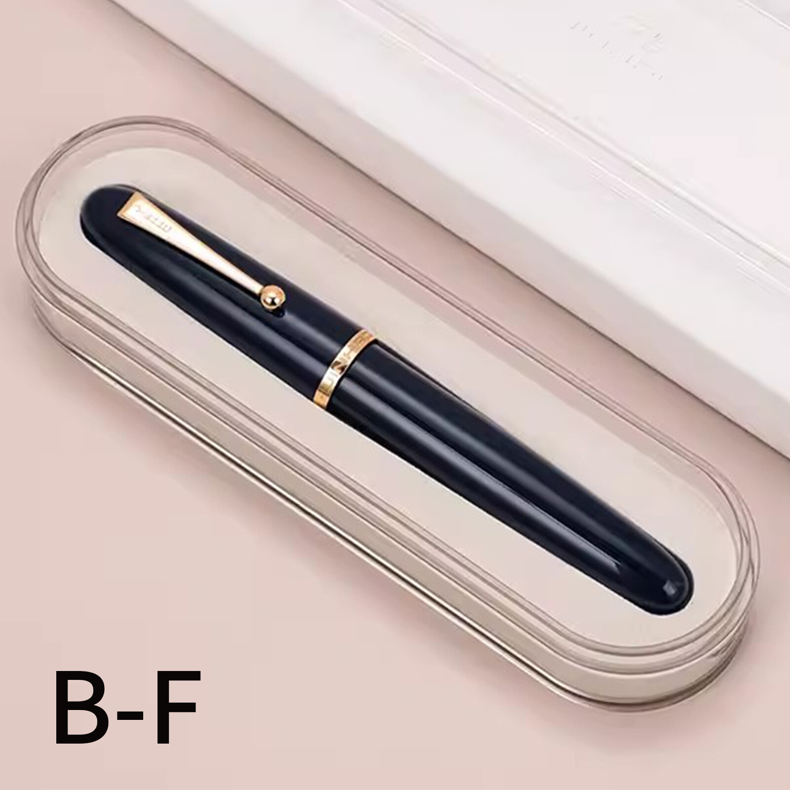 Jinhao 9019 Resin Fountain Pen #8 F/M Nib, Big Size & High Capacity ...