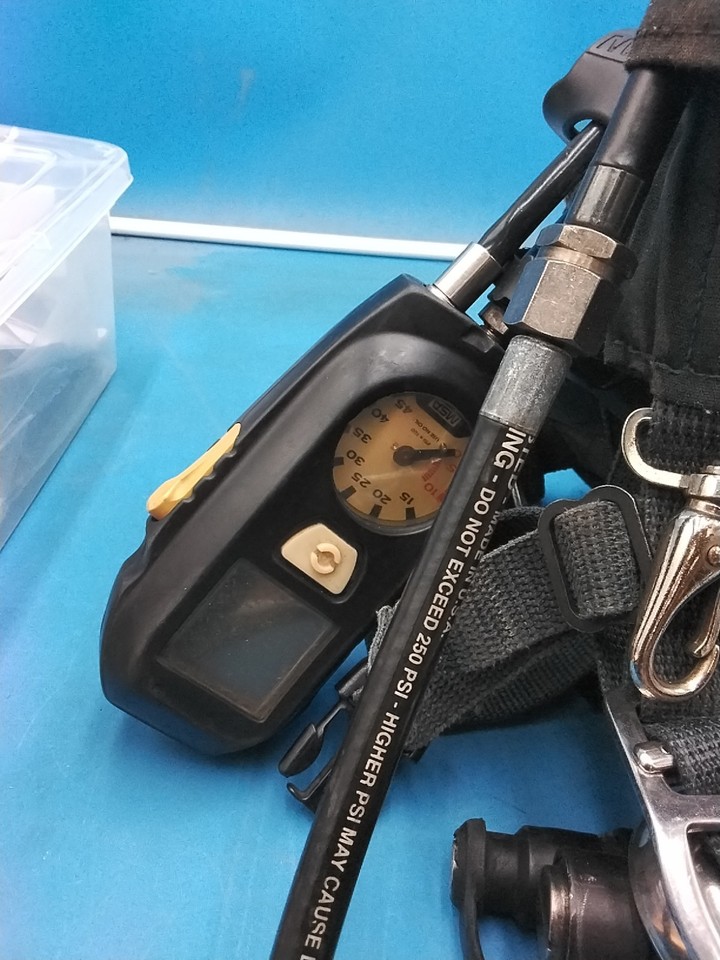 MSA Frame Bottle Cylinder Tank Holder Strap Harness Back Plate W ...