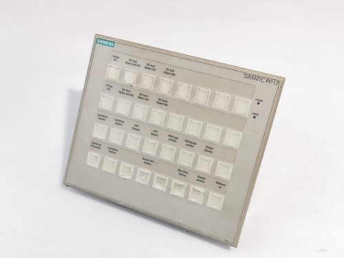 Siemens Push Button Panel PP17-II 6AV3688-3ED13-0AX0 | eBay