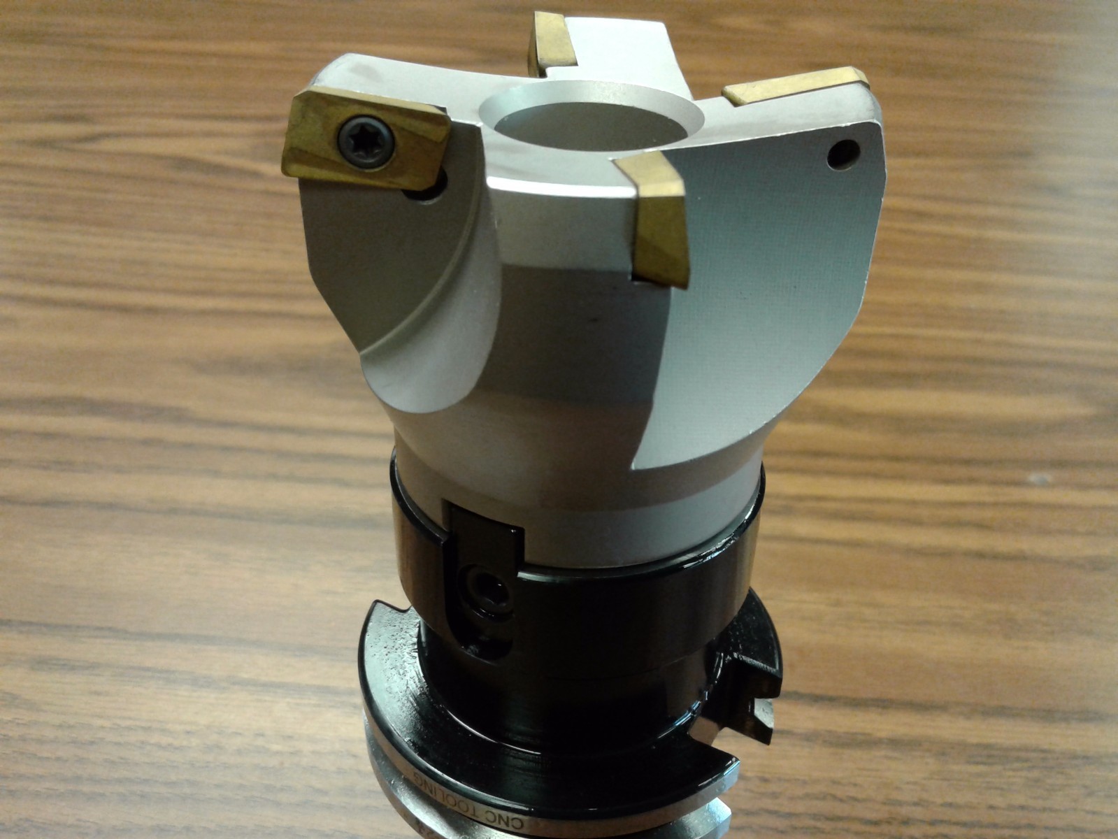 2-1/2" 75 degree indexable face shell mill cutter, CAT40 arbor,APKT ...