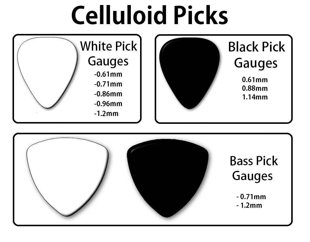 Guitar Pick Template