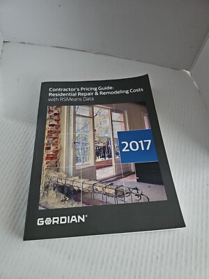 Contractor's Pricing Guide by Rsmeans 9781943215676| eBay