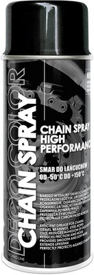 DECO COLOR CHAIN SPRAY GREASE LUBRICANT OIL HIGH PERFORM CYCLING BIKE ...