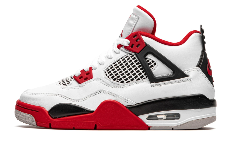 Nike Air Jordan 4 Retro Fire Red Jordan 4 Fire Red AJ4 Fire Red ...