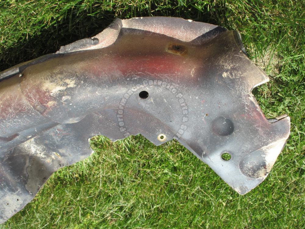 1958-1962 Corvette Inner Fender Skirt 3762960 Right Fiberglass Original ...