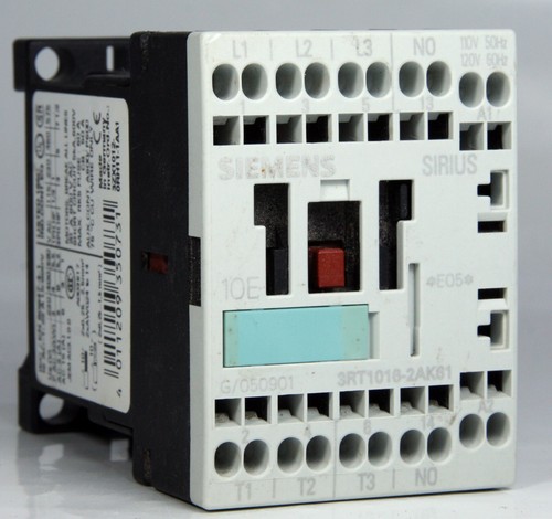 Siemens Contactor 3RT1016-2AK61 Coil: 110V AC 22A | eBay
