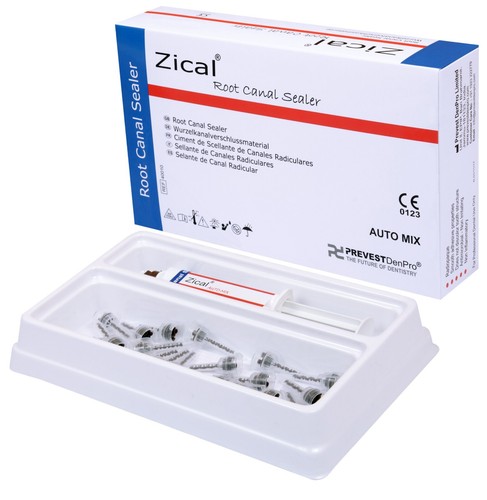 Prevest DenPro ZICAL Antibacterial ZOE Root Canal Sealant Automix Dual ...