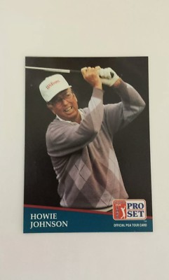 HOWIE JOHNSON 1991 PRO SET PGA TOUR GOLF Card # 253 C0205 | eBay