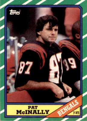 1986 TOPPS. PAT MCINALLY; CINCINNATI BENGALS #267 | eBay