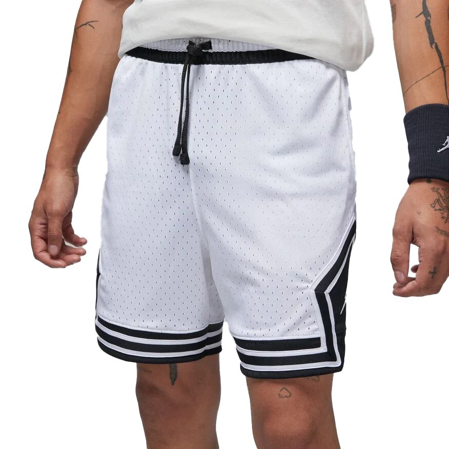 2XL Nike Jordan Shorts Sport Dri-FIT Diamond Athleisure White DX1487 ...