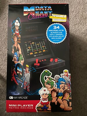 My Arcade 34 Data East Classic Mini Player Retro Arcade | eBay