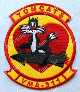 USMC Marine Attack Squadron VMA-311 "Tomcats" Patch | eBay