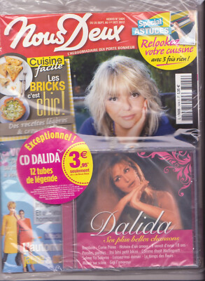 DALIDA journal "Nous deux" avec CD 2012 sous blister | eBay