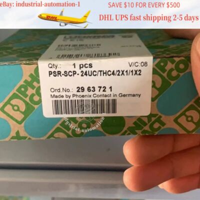 1PC New PHOENIX 2963721 PSR-SCP-24UC/HTC4/2X1/1X2 relay | eBay