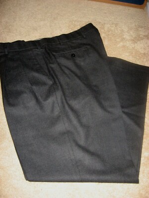 Mens Dark Gray COPPLEY JORDAN Lined Wool Dress Pants 38 x 31 | eBay