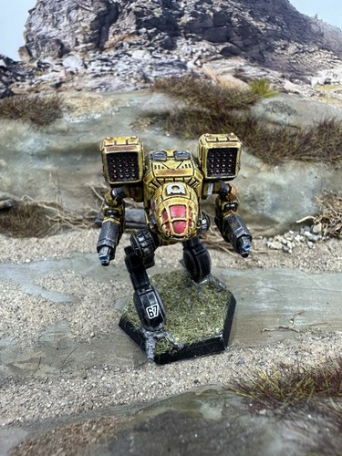 Painted BattleTech Clan Wolf Timberwolf Beta Galaxy Mad Cat Battlemech ...
