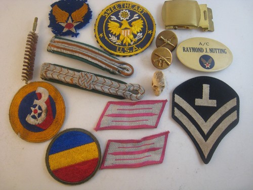 WW2 WWII... ' Sweetheart ' Patch, Mirror , Skull, shoulder, German ...