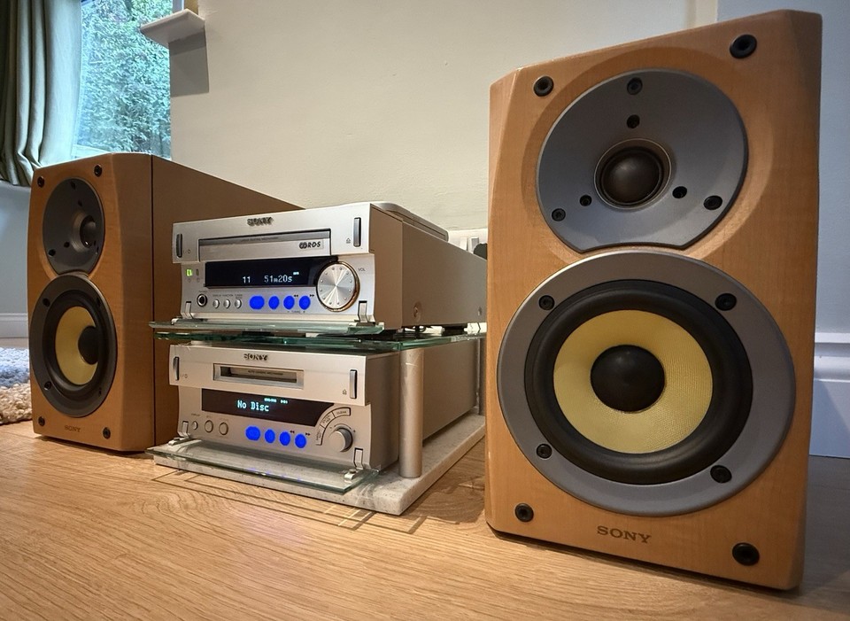 Sony HiFi Separates Stereo Stack System Speakers & Remote | eBay UK