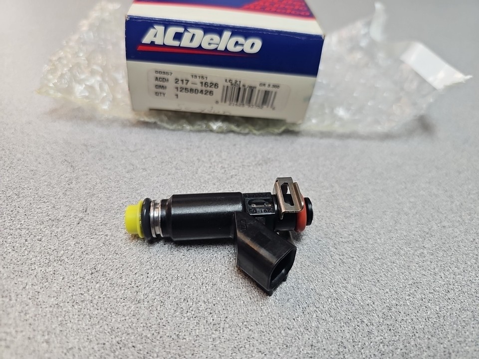 New Genuine GM 12580426 ACDelco 217-1626 Fuel Injector 2002-07 ...