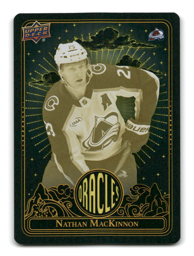 2024-25 Upper Deck Extended Series - Nathan MacKinnon Oracles Insert #O ...