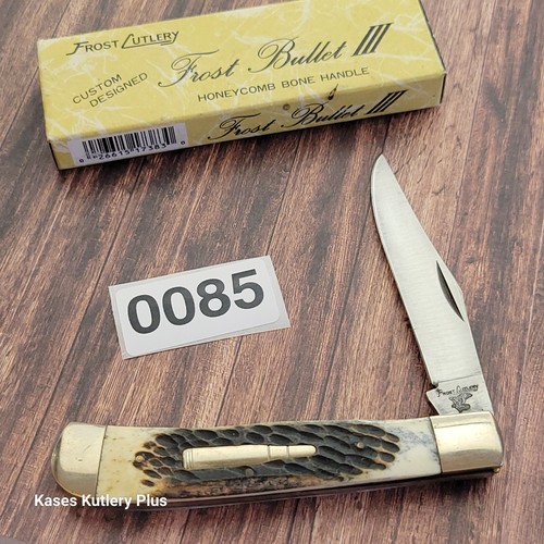 Frost Cutlery Bullet Trapper Folding Pocket Knife Japan 1980s | eBay
