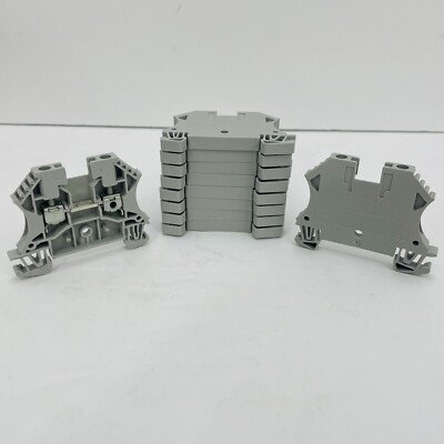 (Lot of 10) Allen Bradley 1492-J4 Gray Terminal Blocks ~NEW~ | eBay