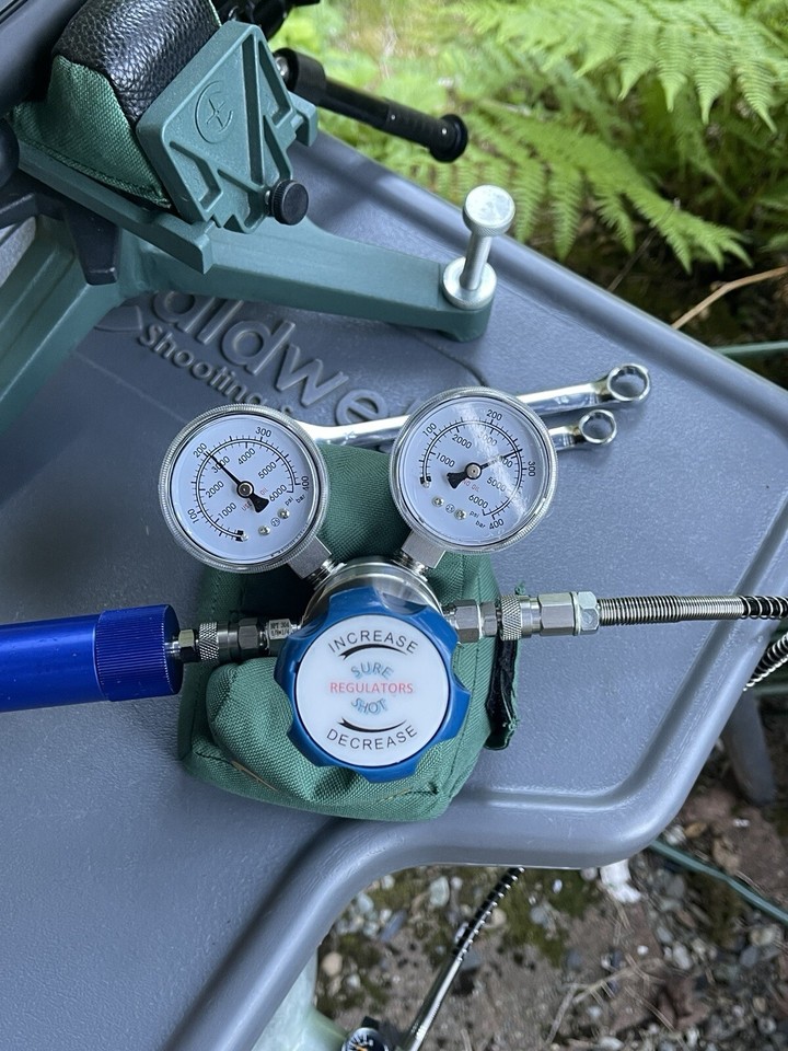 Air Rifle Regulator 0-4500 PSI with Inline PCP for Repeatable Accurate ...