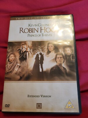 Robin Hood Prince Of Thieves DVD (2004, 2 Discs) Kevin Costner *Disc ...