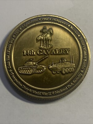 14th Cavalry Armored Regiment Association Army Token | eBay