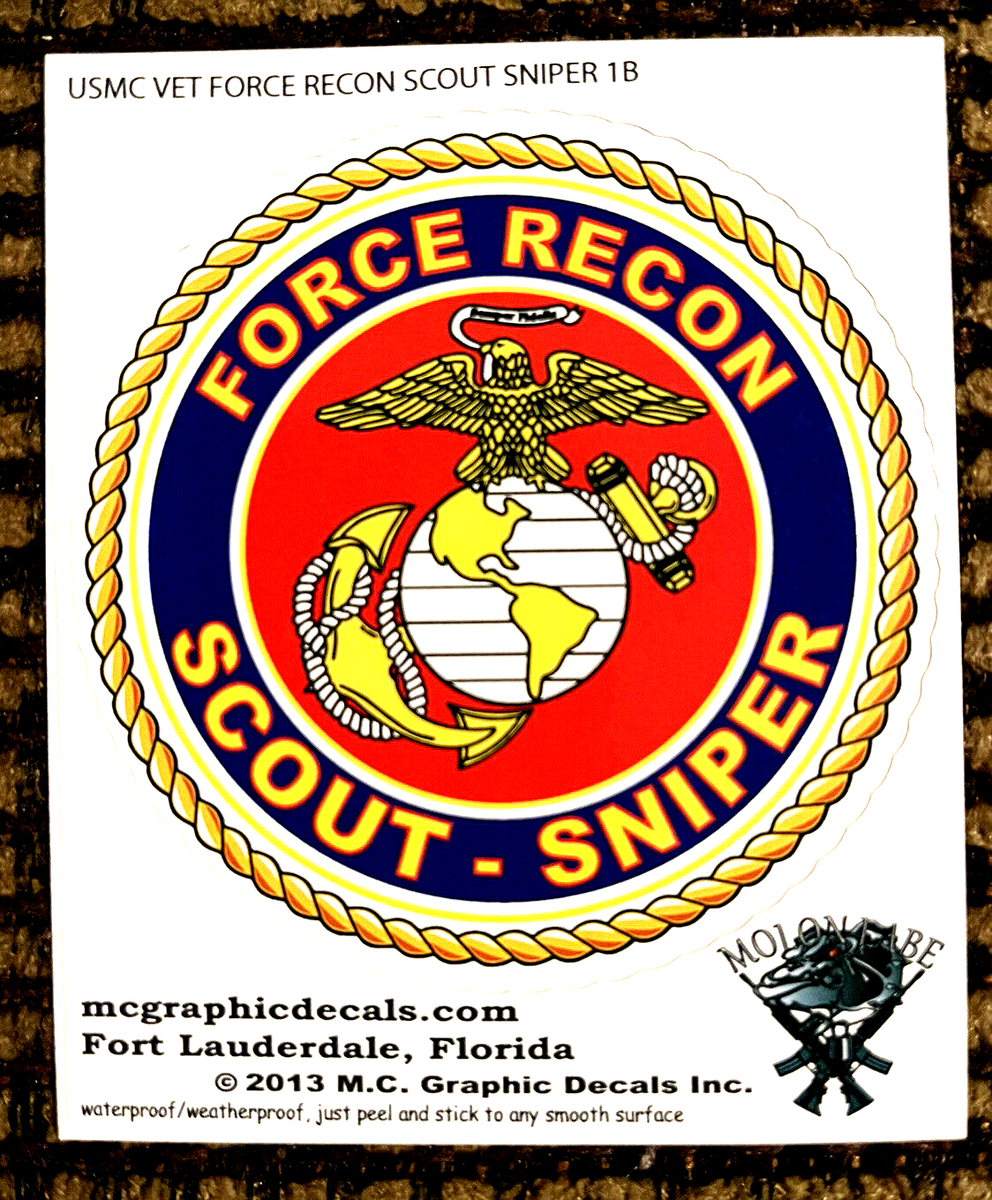 Marine Recon Scout Sniper Logo