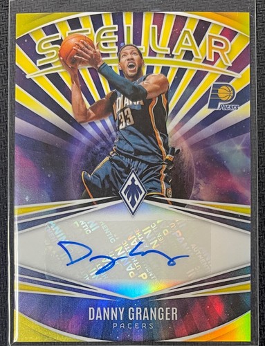 Danny Granger 2023-24 Panini Phoenix Yellow Stellar Autograph 11/35 ...