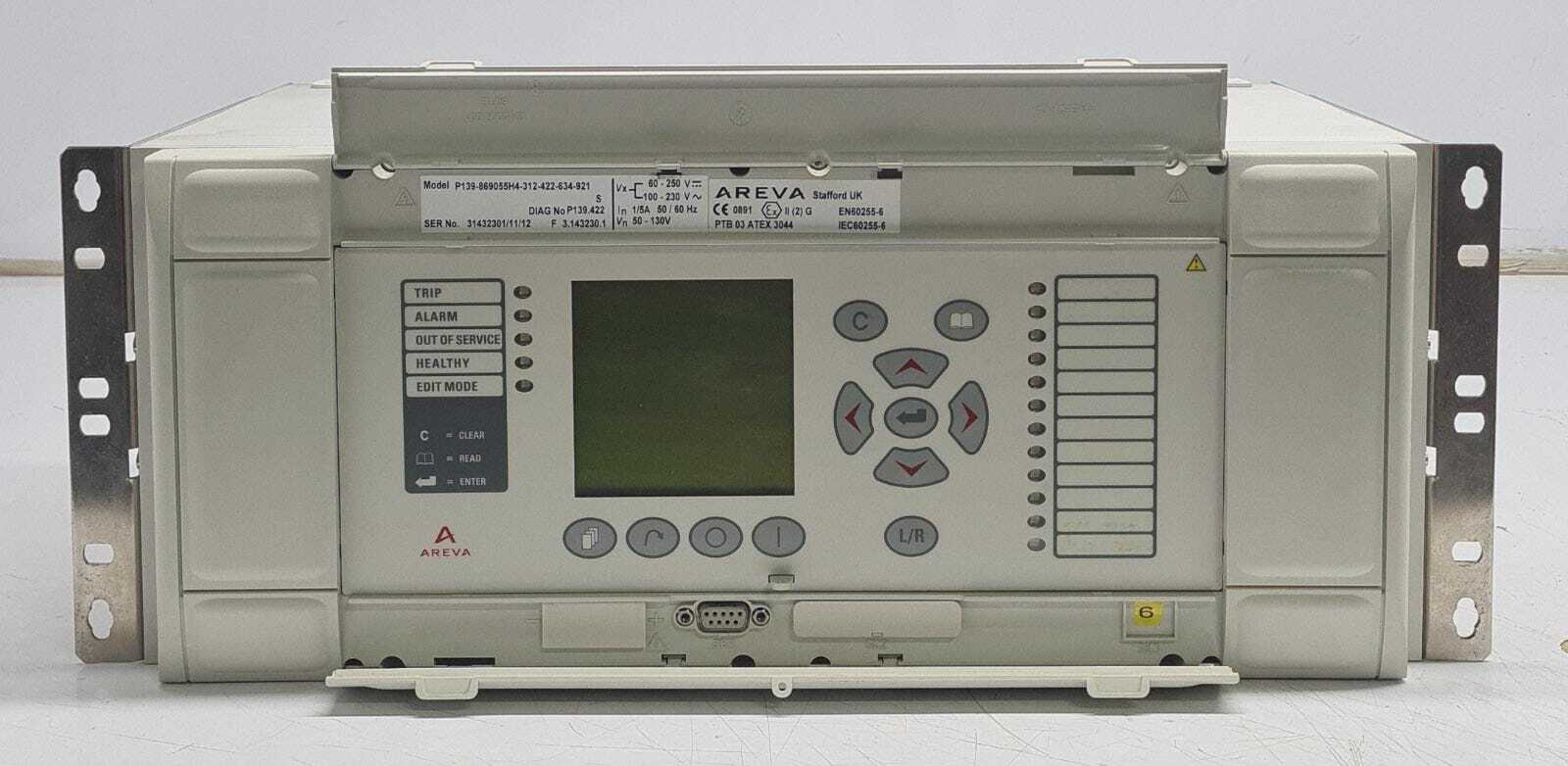 SCHNEIDER / AREVA MICOM ALSTOM P139 GENERATOR DISTANCE PROTECTION RELAY ...