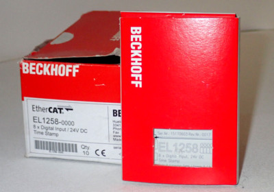 Beckhoff EL1258 8 X Digital Input / 24V DC EL1258-0000 | eBay