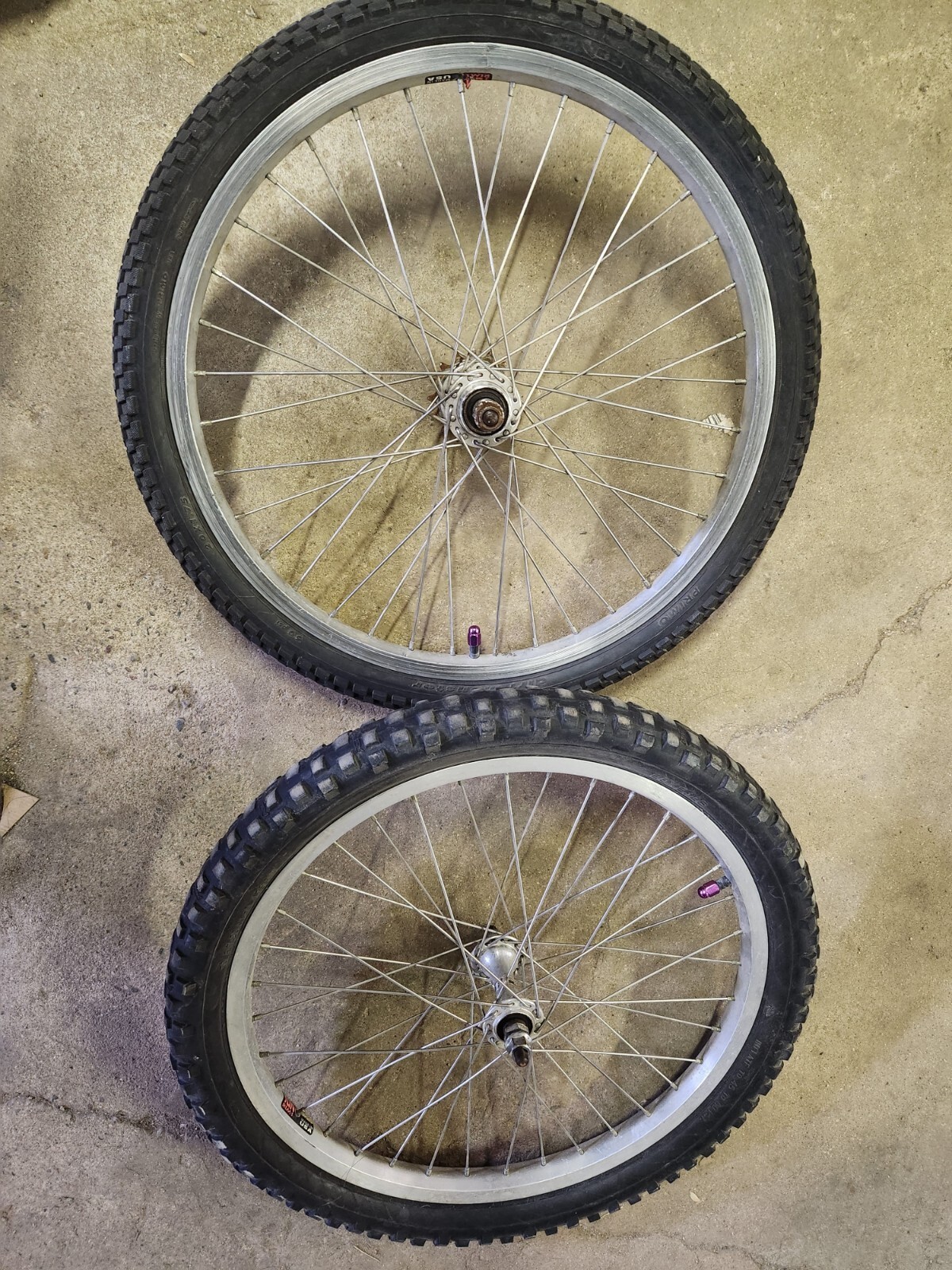 Suzue Sealed Hubs Sun CR-20 Rims built by Dans in the 90's BMX 20 ...