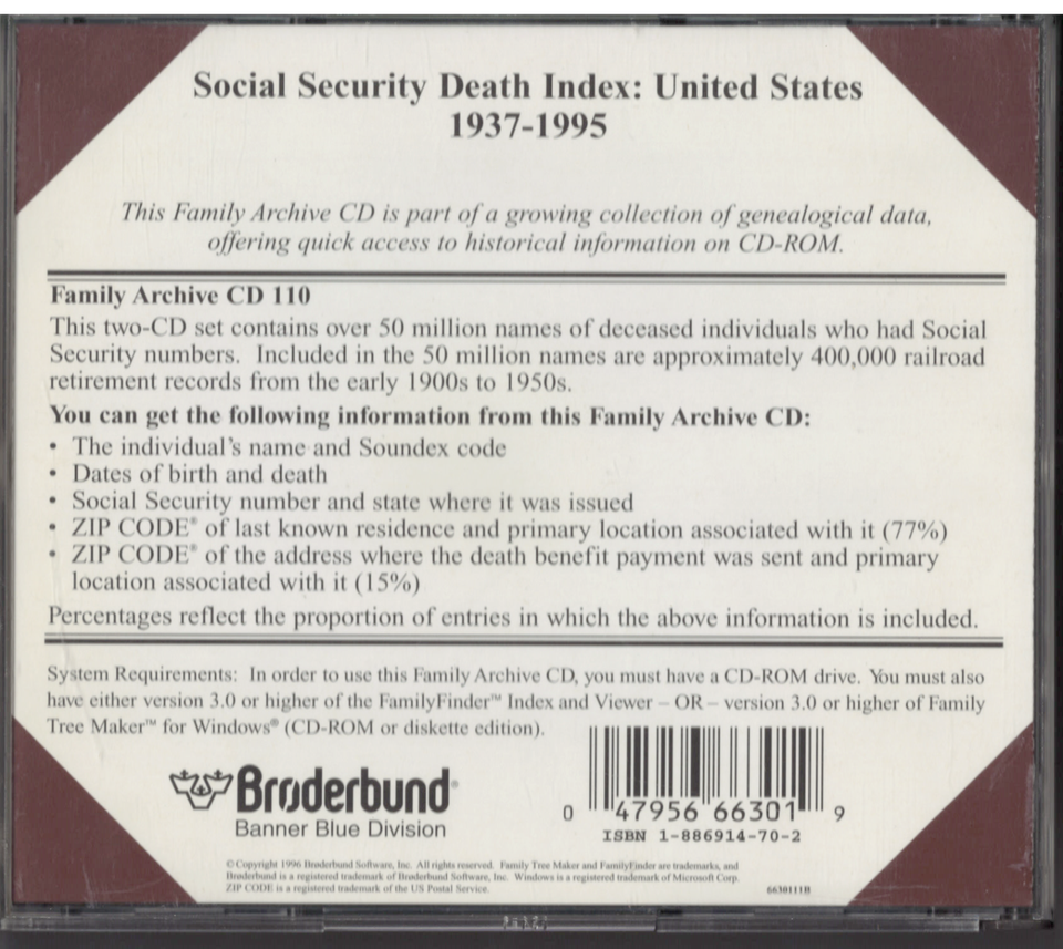 Family Tree Maker's - BUNDLE: CD110 (2CDs), CD 701, CD702 | eBay