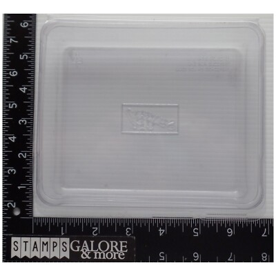 Stampin' Up! Rubber Stamps SM 6X5 PLASTIC FLIP TOP CLAM SHELL STORAGE ...