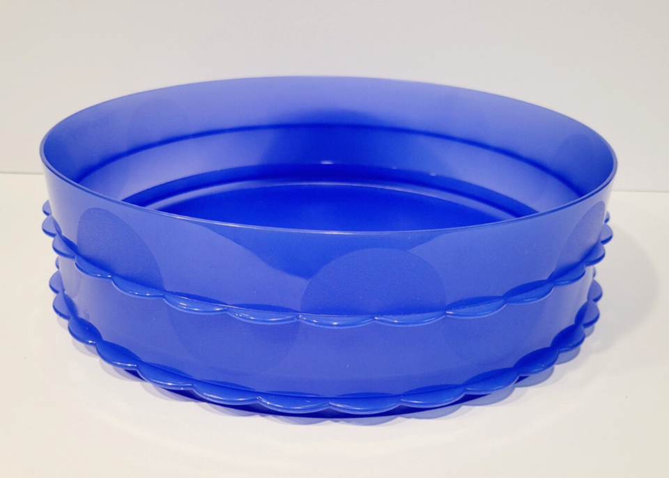 Tupperware #4897A Base Ring Cake Stand Plate Pie Stackable Riser ...