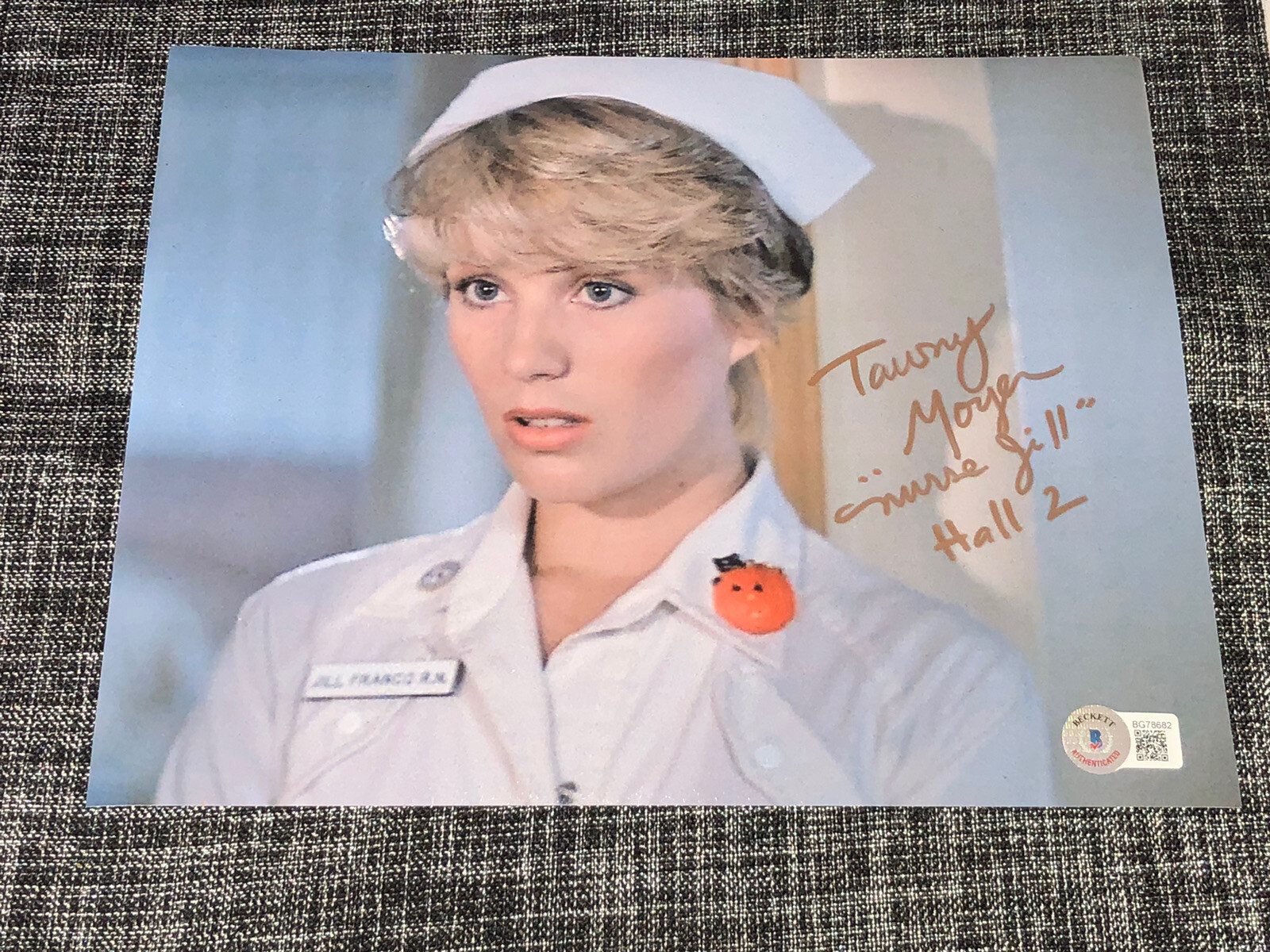 TAWNY MOYER SIGNED AUTOGRAPH 8X10 PHOTO HALLOWEEN II JILL FRANCO ...