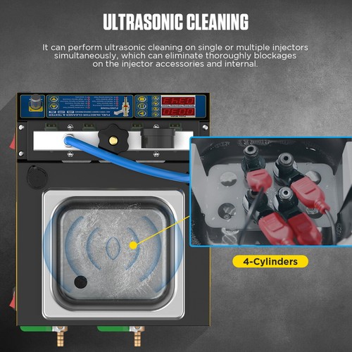 AUTOOL CT160 Car Ultrasonic Fuel Injector Cleaner&Tester Machine ...