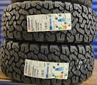 2X BF GOODRICH KO2 225/65/17 225 65 R17 107/103S 2256517 ALL TERRAIN ...