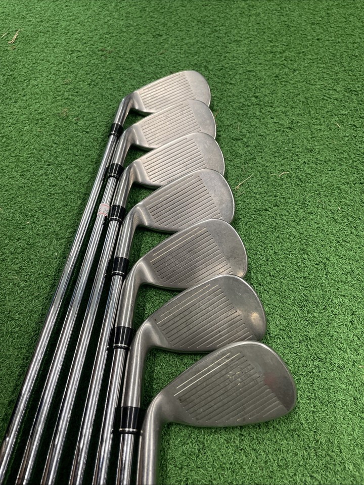 Taylormade R7 Draw Iron Set Golf Clubs 5-PW.AW Steel Regular Flex | eBay