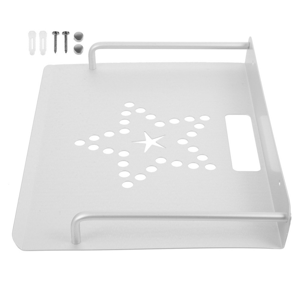 STB Box Shelf Space Aluminum Living Room STB Box Rack Simple Router ...