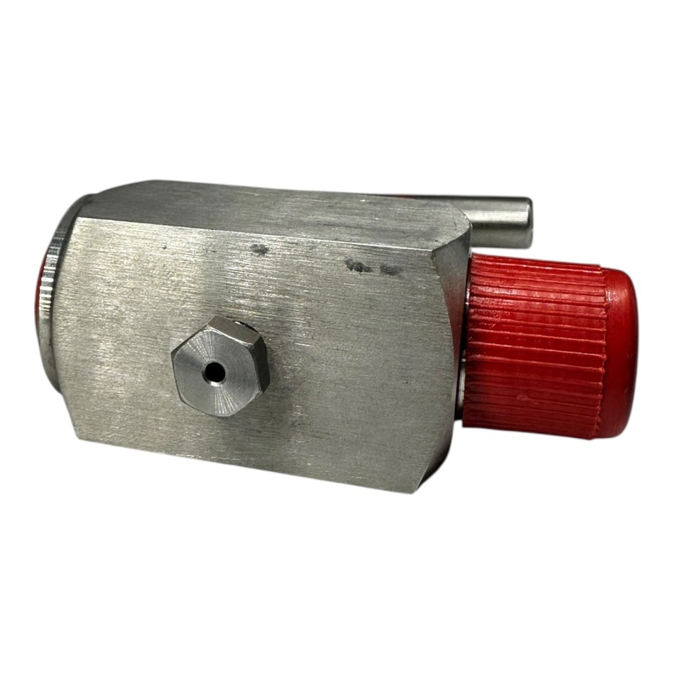 ECON Needle Valve 1/2” Npt Stainless Steel PN400 High Pressure Stop ...