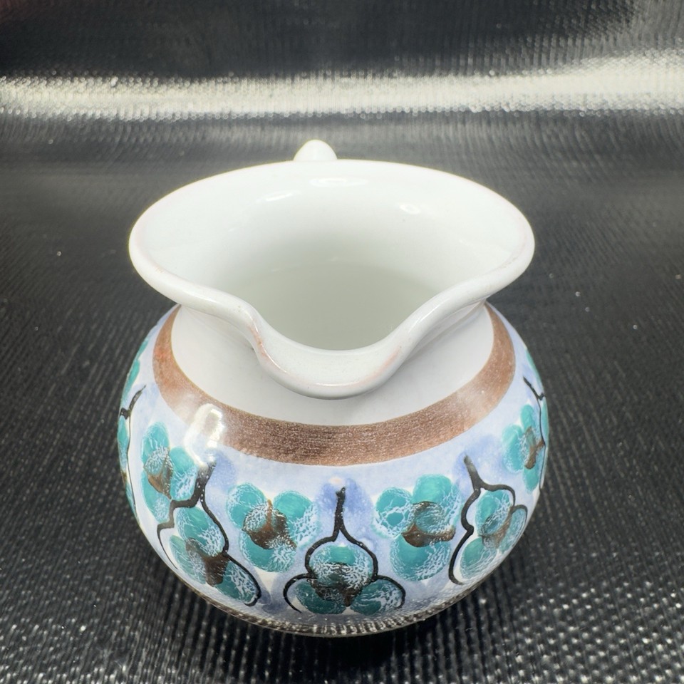 Hand Made Signed RSA Pottery Rifa Vietri Small Pitcher Creamer Hand ...