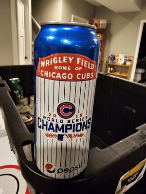 Chicago Cubs World Series Champion Can | eBay