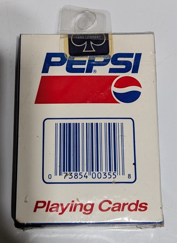 Pepsi Cola Poker Vintage Playing Cards Sealed | eBay