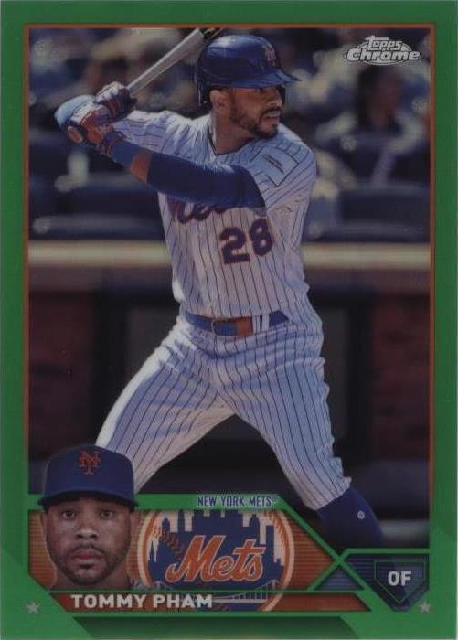 2023 Topps Chrome Update Series - Tommy Pham #USC61 Green Refractor /99 ...